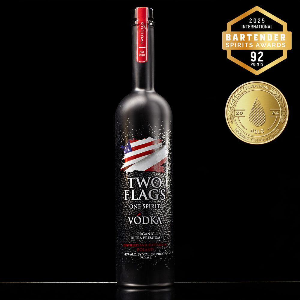 Two Flags One Spirit - Crafted Organic Polish Vodka