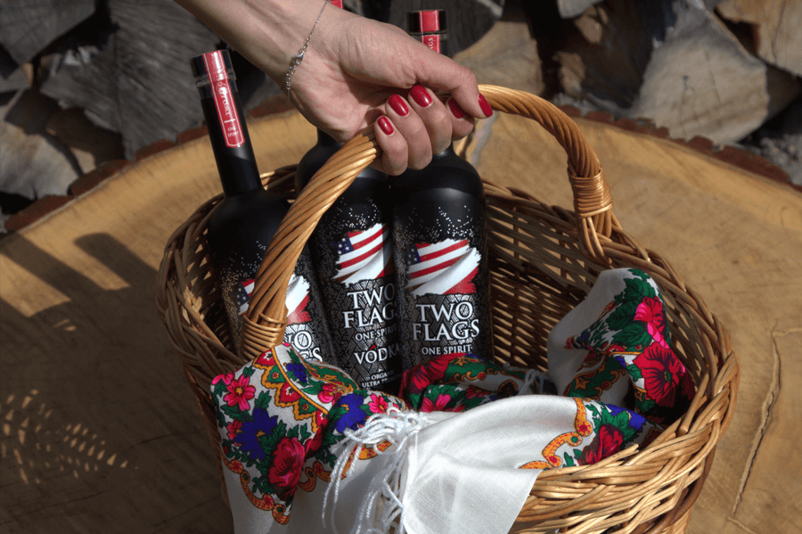 Two Flags One Spirit - Crafted Organic Polish Vodka