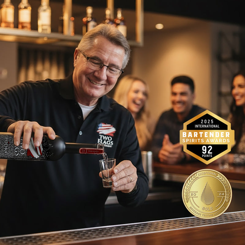 Two Flags One Spirit - Crafted Organic Polish Vodka