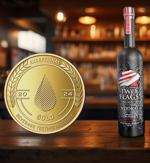 Two Flags. One Spirit. Crafted organic vodka with polish roots.